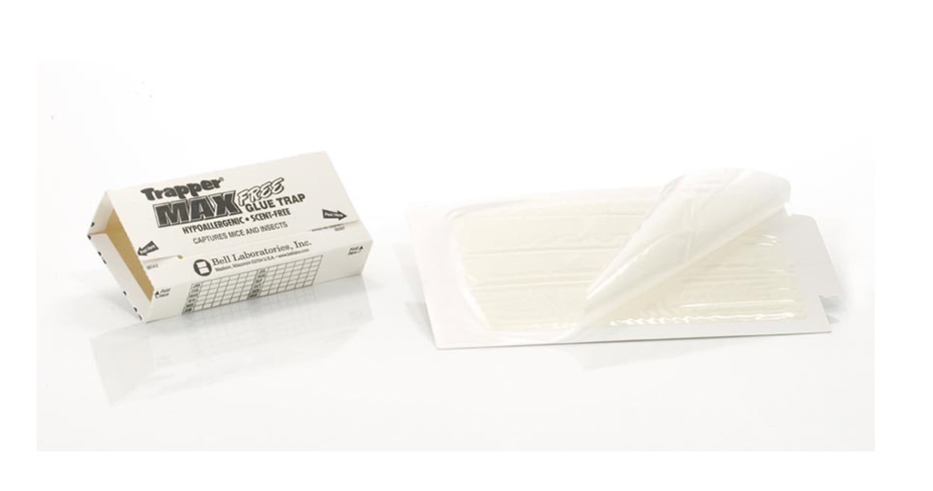 Trapper Max Free Glue Boards - Non-Poisonous, Hypo-Allergenic - 12 ...