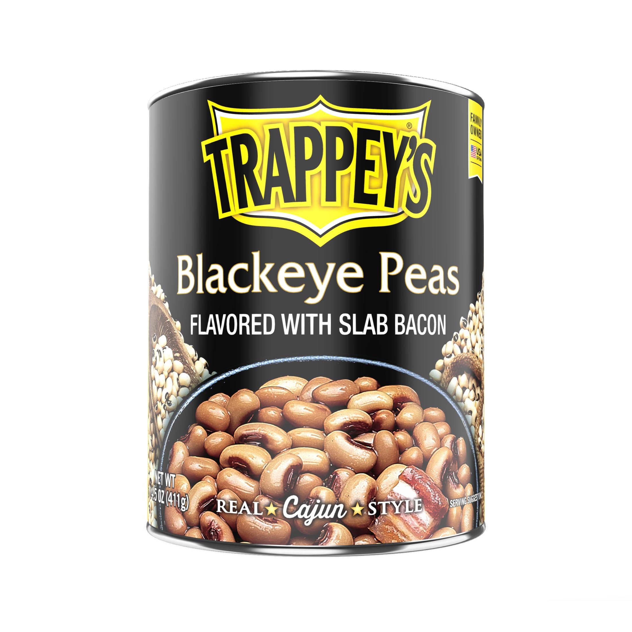 Trappey's Southern Style Blackeyed Peas with Bacon, 15.5 oz Can ...