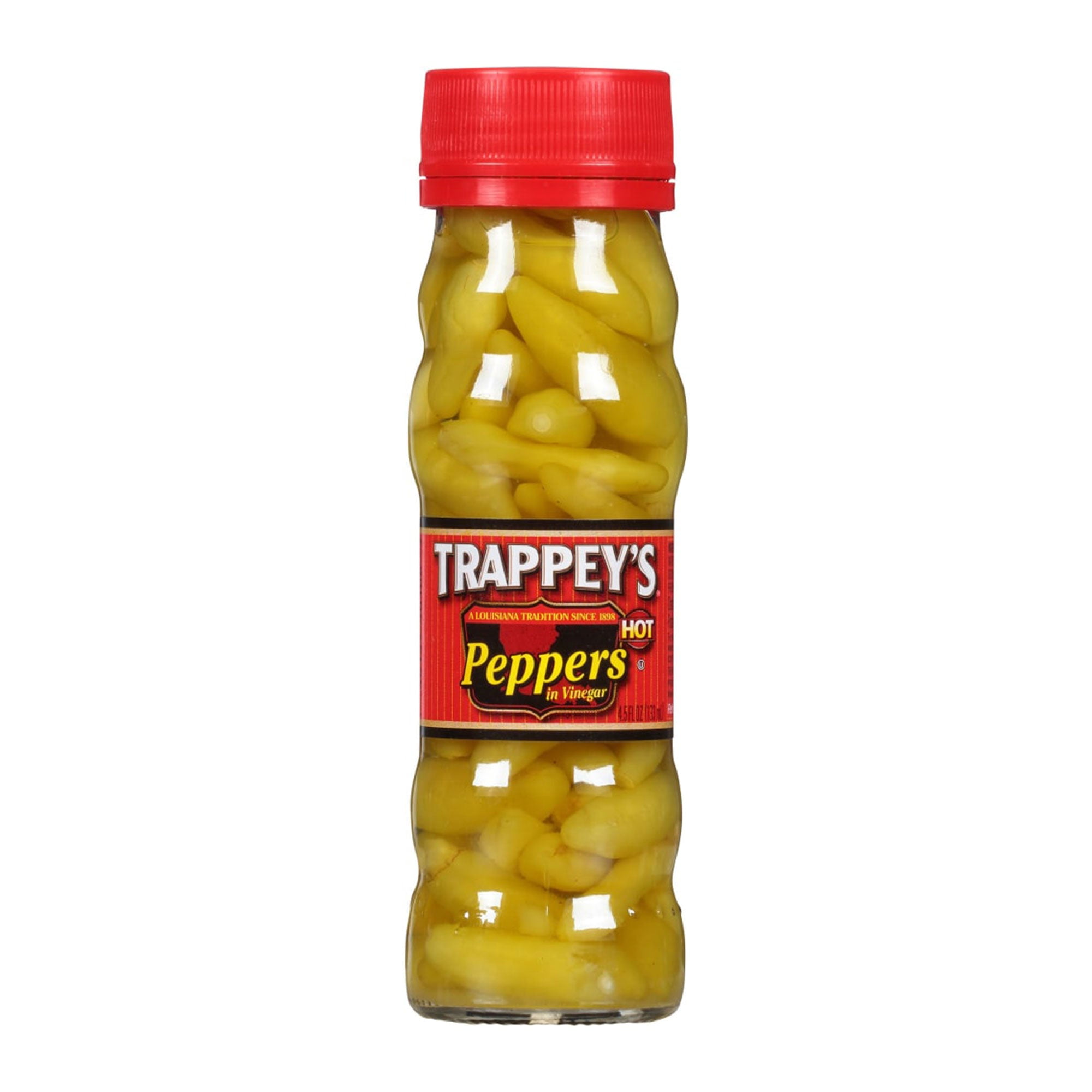 Trappey’s Hot Peppers in Vinegar, 4.5 Fl Oz (Pack of 2) - Walmart.com
