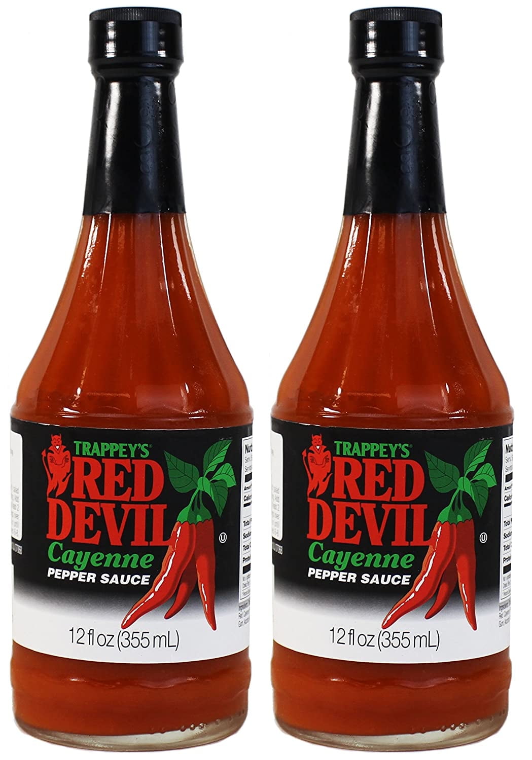 Trappey's Red Devil Hot Sauce, Made from Cayenne Peppers, 800-1,200 ...