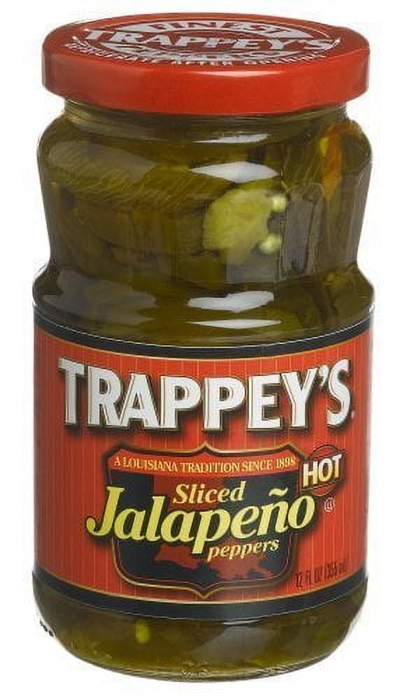 Trappeys Sliced Jalapeno Peppers, 12 oz (Pack of 2) - Walmart.com
