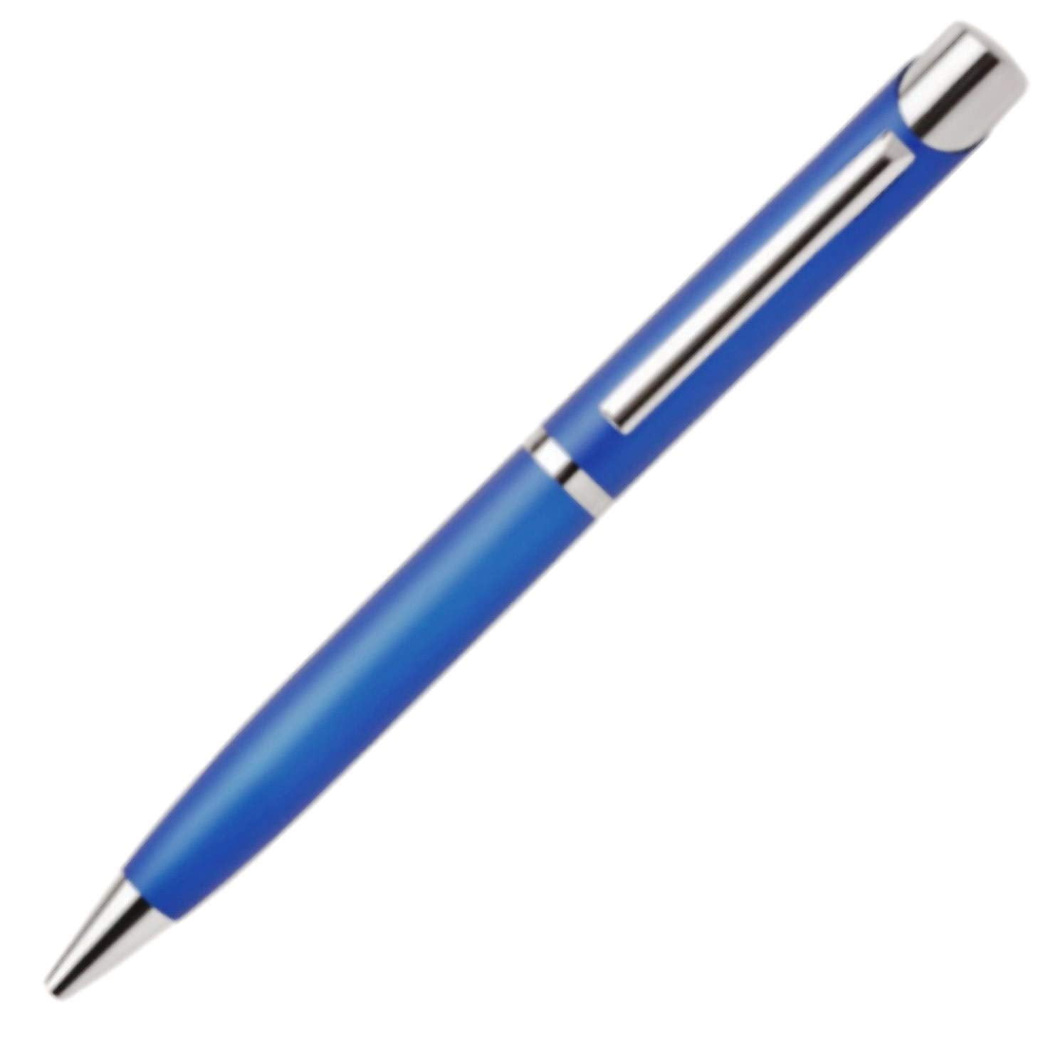 Traq Titan Blue Metal Ball Pen With Name Printed On It - Walmart.com