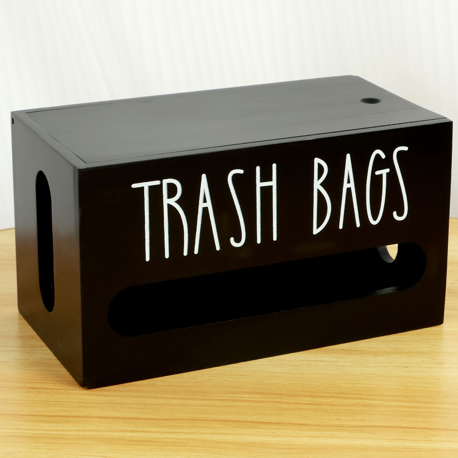 Trash Bag Dispenser Wall Mounted Trash Bag Organizer Portable Plastic ...