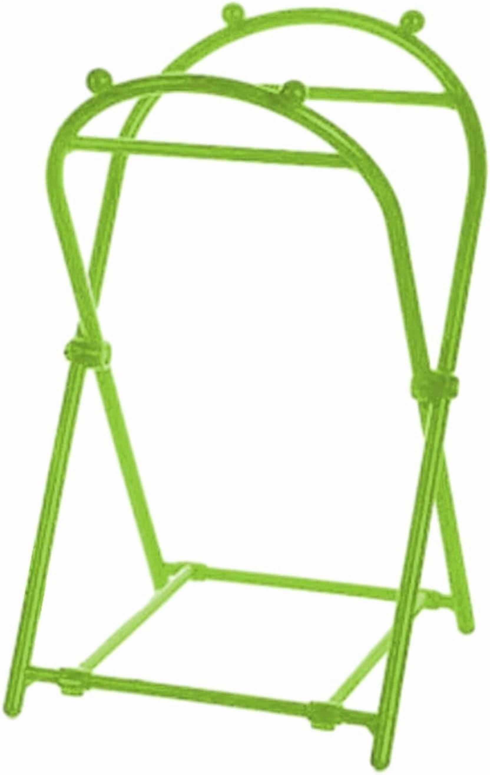 Trash Bag Holder Stand for Pantry, Gardening, Camping, Laundry, Green ...