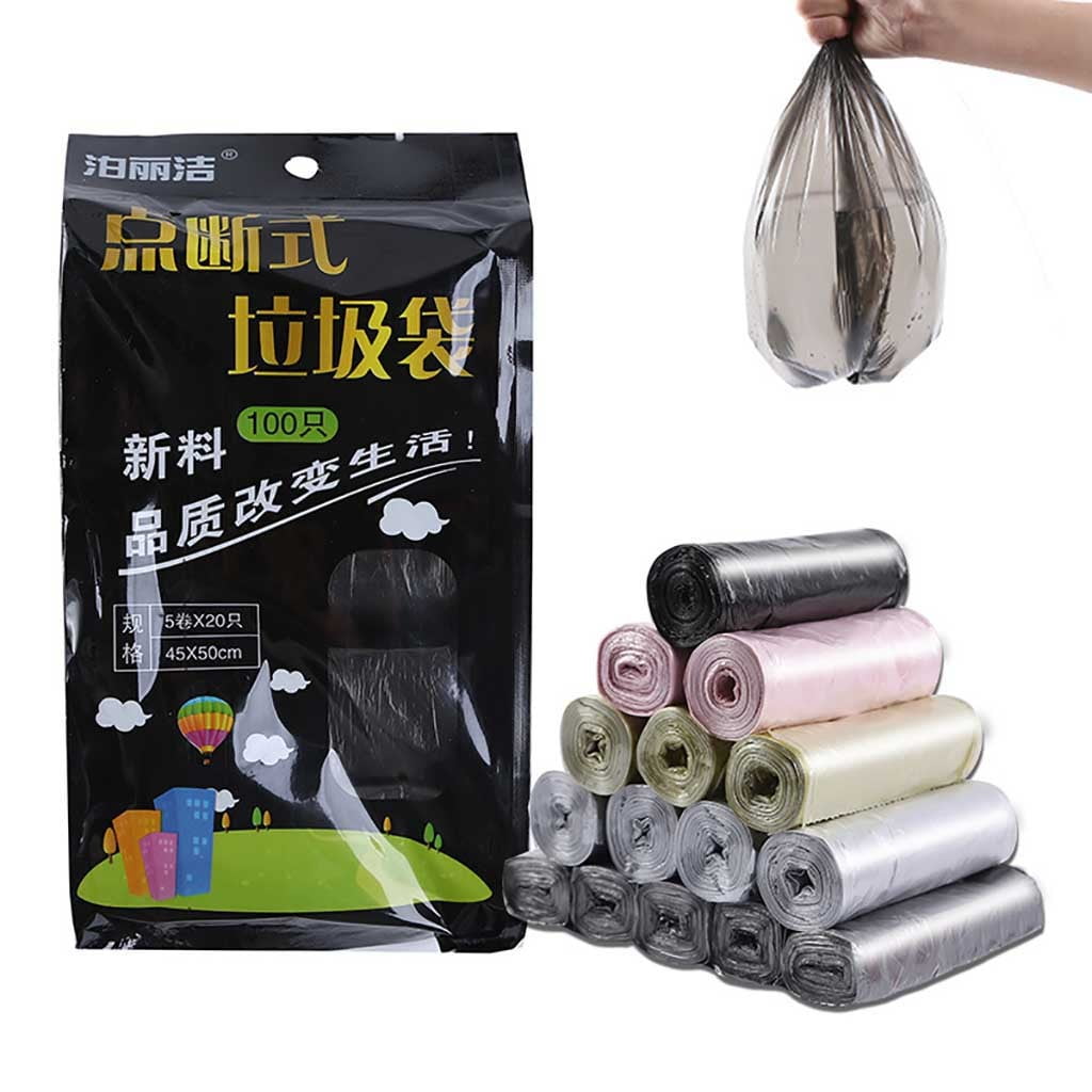 Trash Bags Drawstring Heavy Duty Bulk,Garbage Bags for Kitchen Tall ...