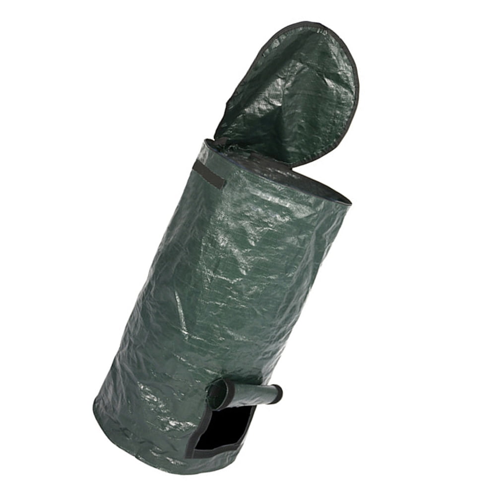 Trash Bags Waste Storage Bag Portable Compost Bin Easy Dump Bag Heavy ...