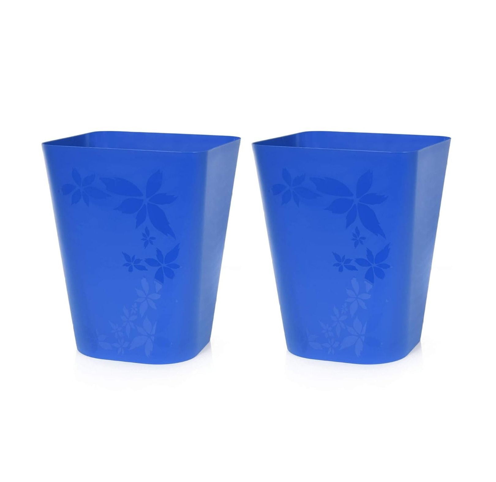 Trash Bins (Blue, 12 Liter (3 Gallon) - 2 Pack) - Walmart.com
