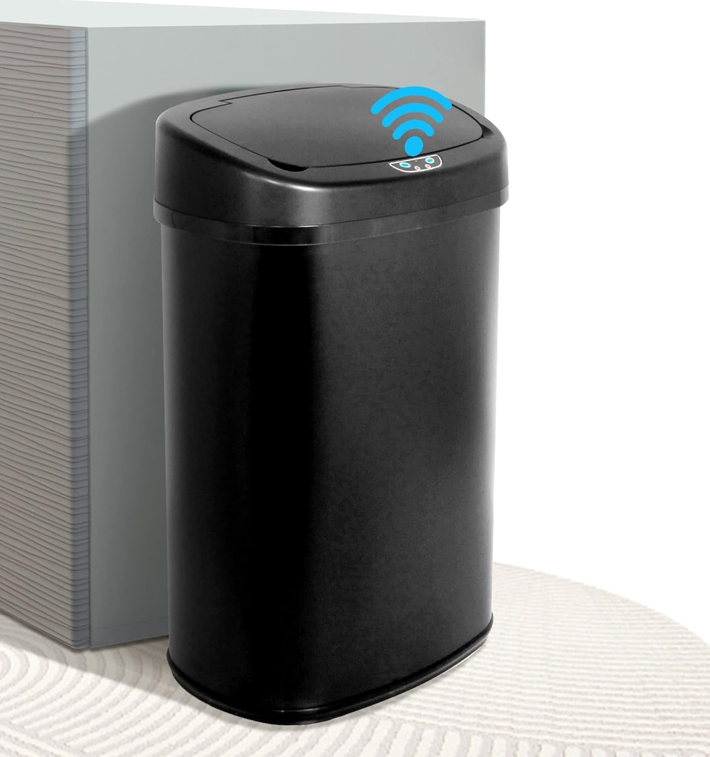 Trash Can 13 Gallon Trash Can Kitchen Automatic, Motion Sensor & Touch ...