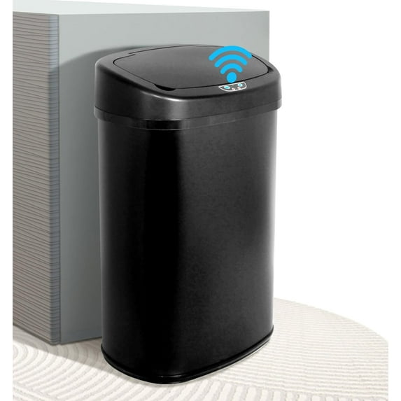 Trash Can 13 Gallon Trash Can Kitchen Automatic, Motion Sensor & Touch ...