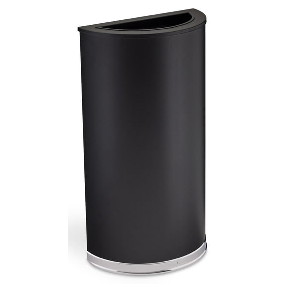 Trash Can, 15 Gallon Garbage Bin with Dual Trash and Recycling Lids ...