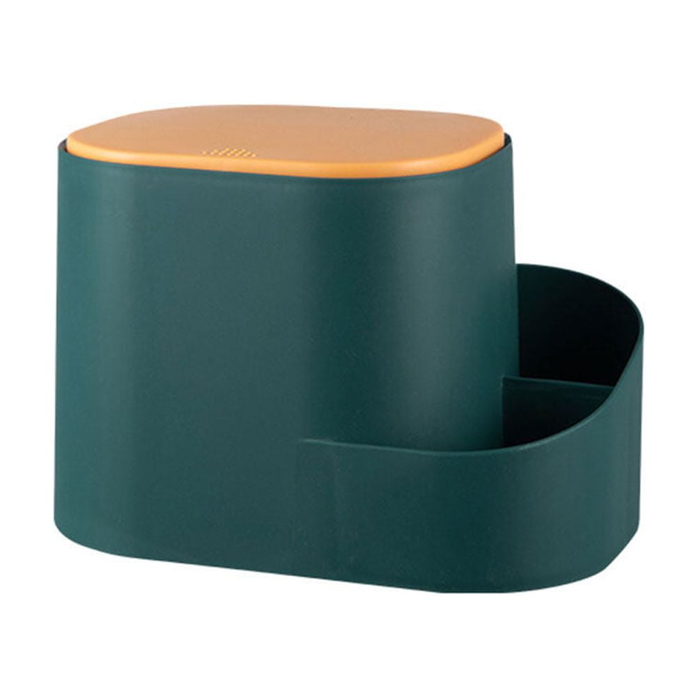 Trash Can Bin Desktop Garbage Holder Car Storage Box Cans Containers ...
