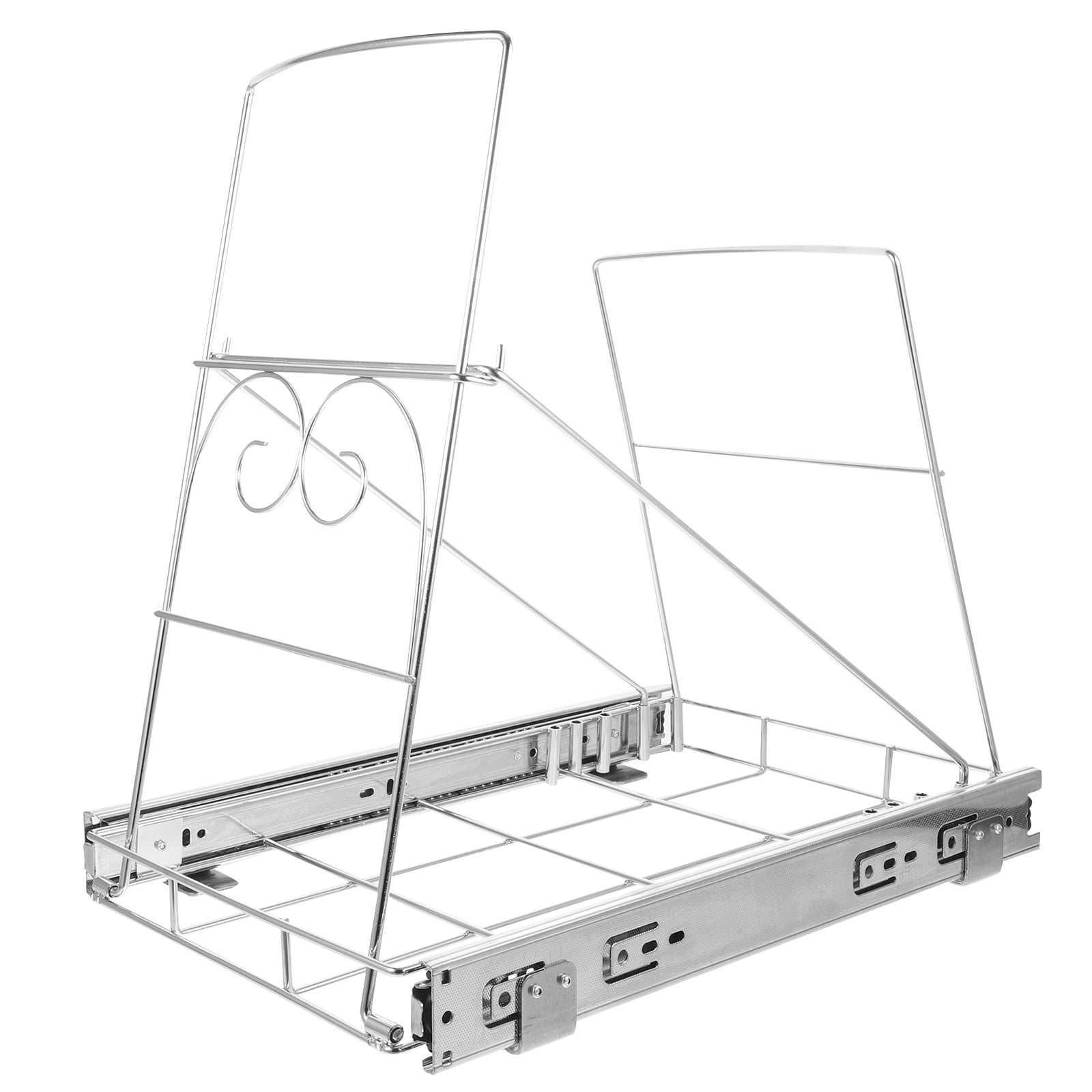 Trash Can Bracket Kitchen Waste Bin Sink Garbage Cans Silver - Walmart.com