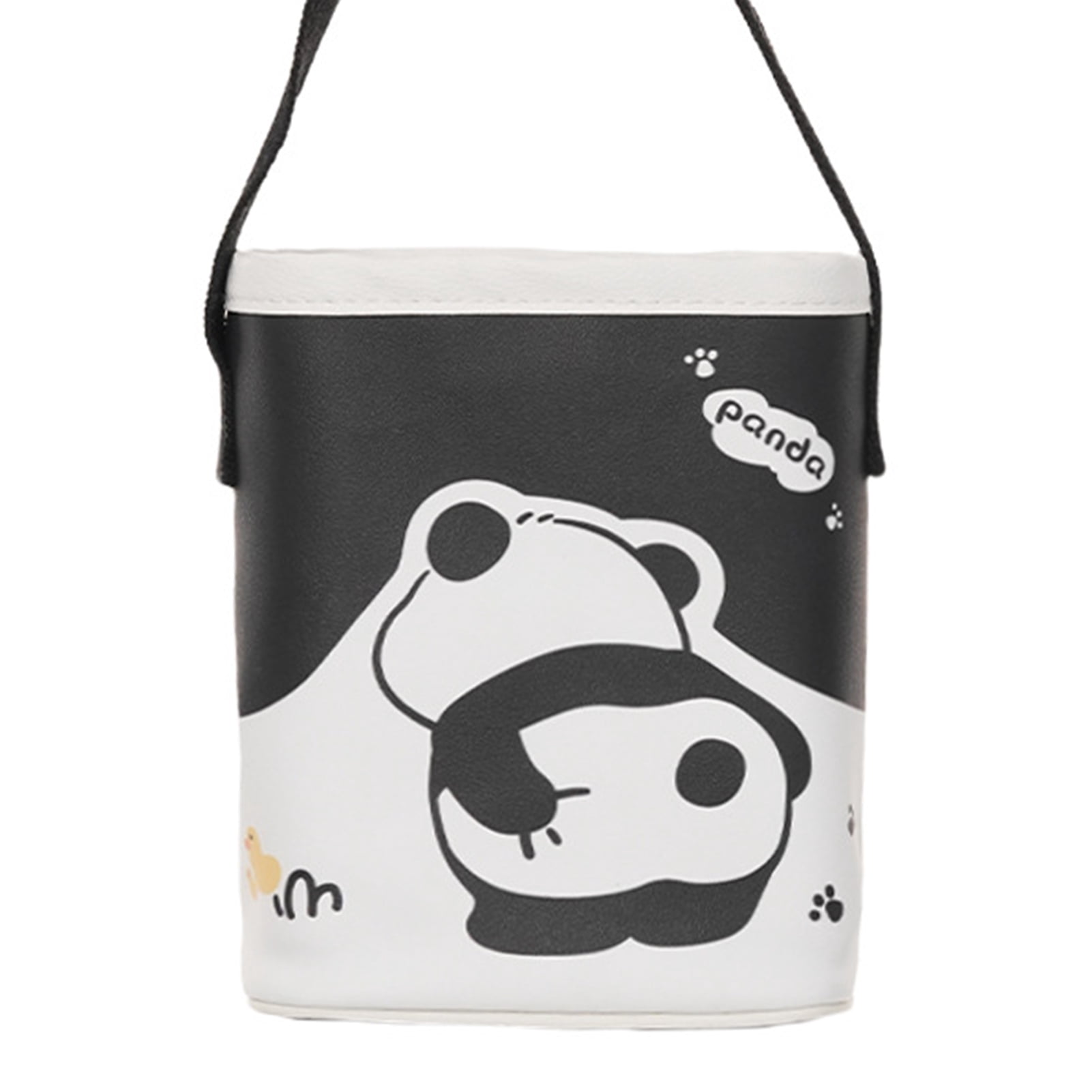 Trash Can for Car, PU Leather Cartoon Trash Can Waterproof, Easy ...