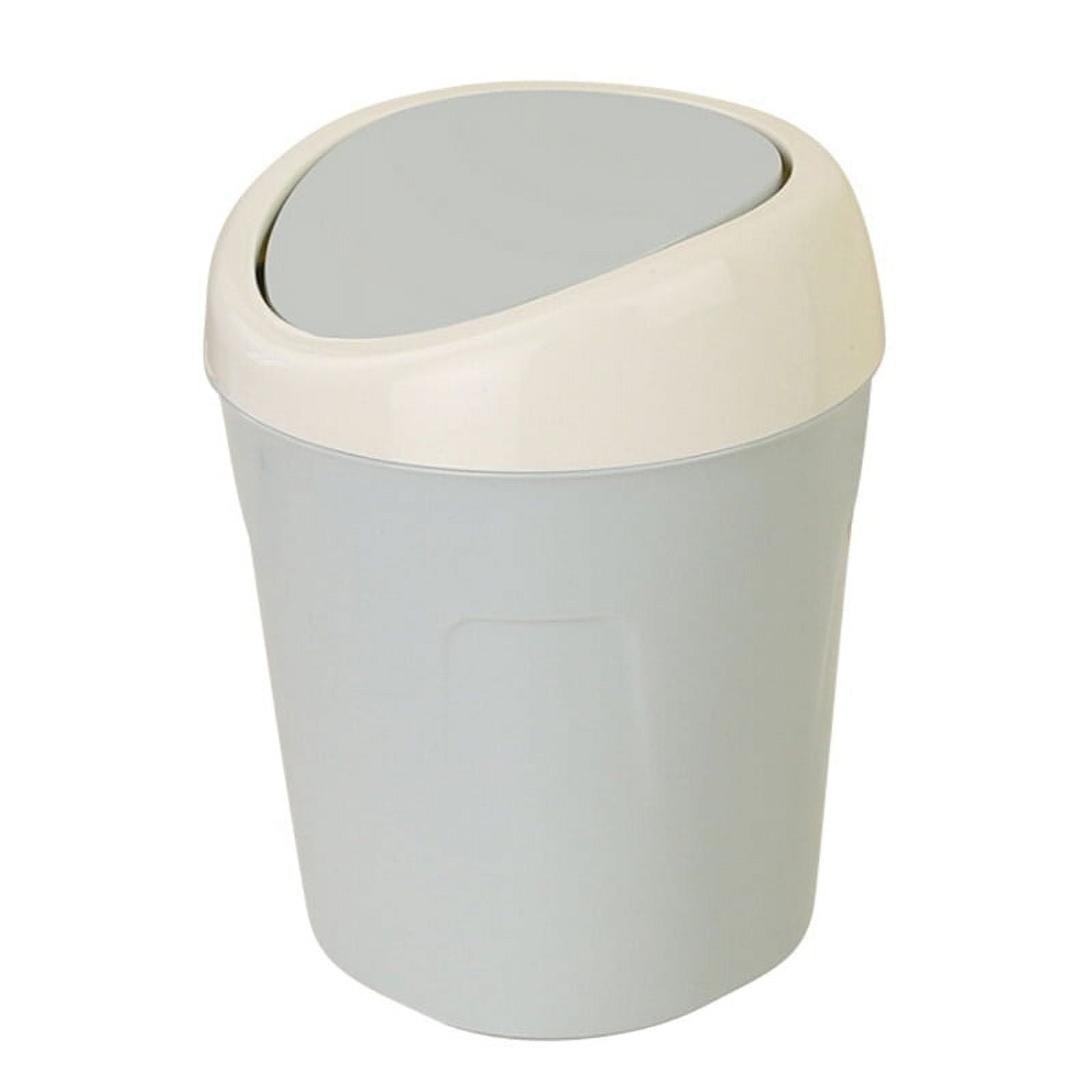 Trash Can Creative Mini Desktop Plastic Bucket Bin 3 Colors Kitchen ...