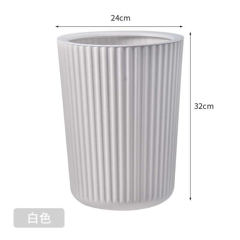 Trash Can Desk Bin Compact Table Desktop Dustbin Plastic Mini Rubbish ...