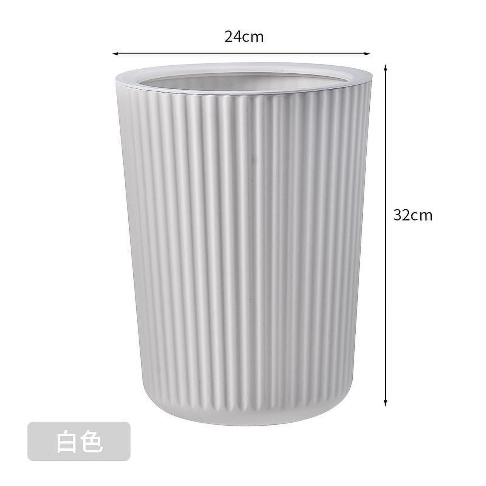 Trash Can Desk Bin Compact Table Desktop Dustbin Plastic Mini Rubbish ...