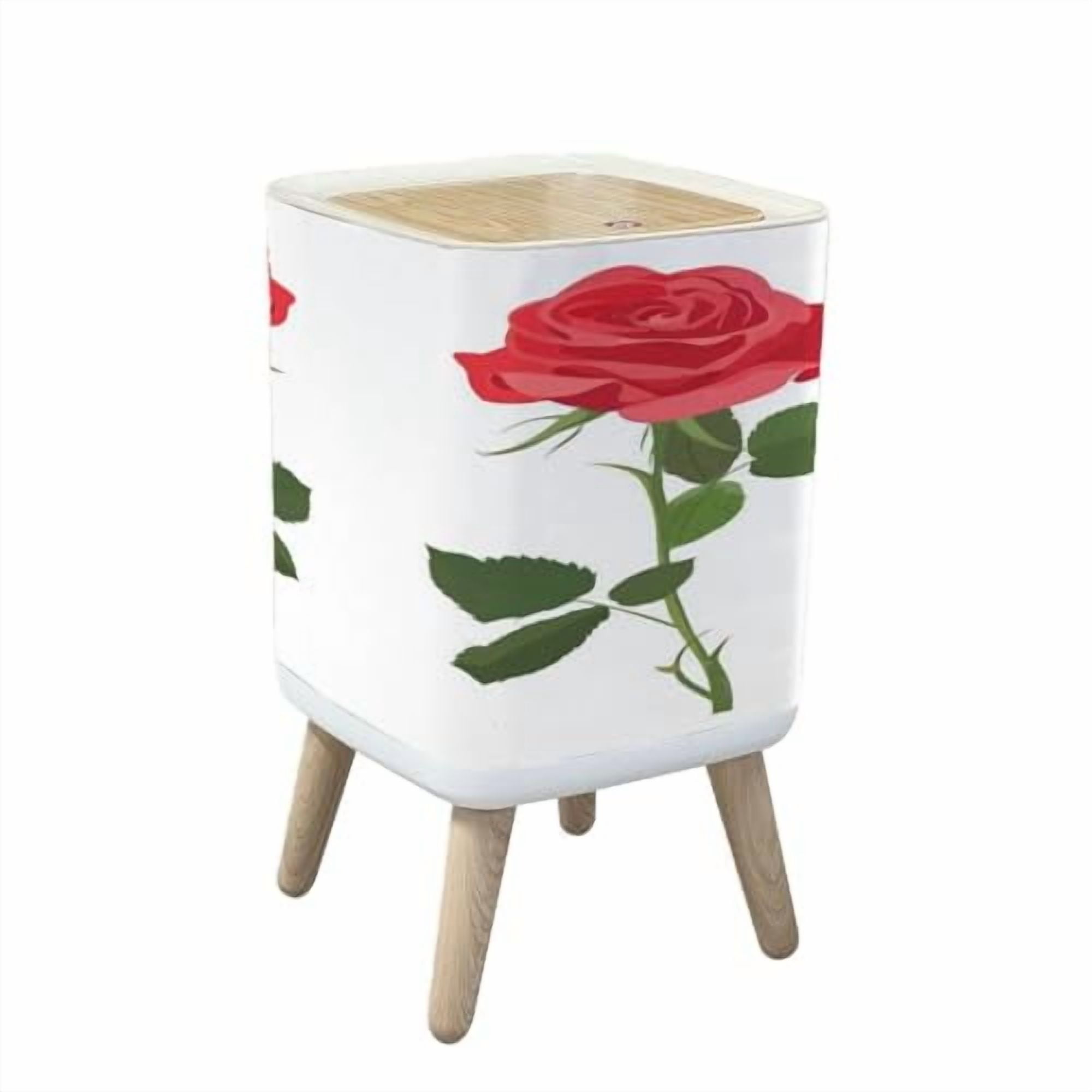 Trash Can with Lid Rose flower Floral clip art Nature Flowers plants ...