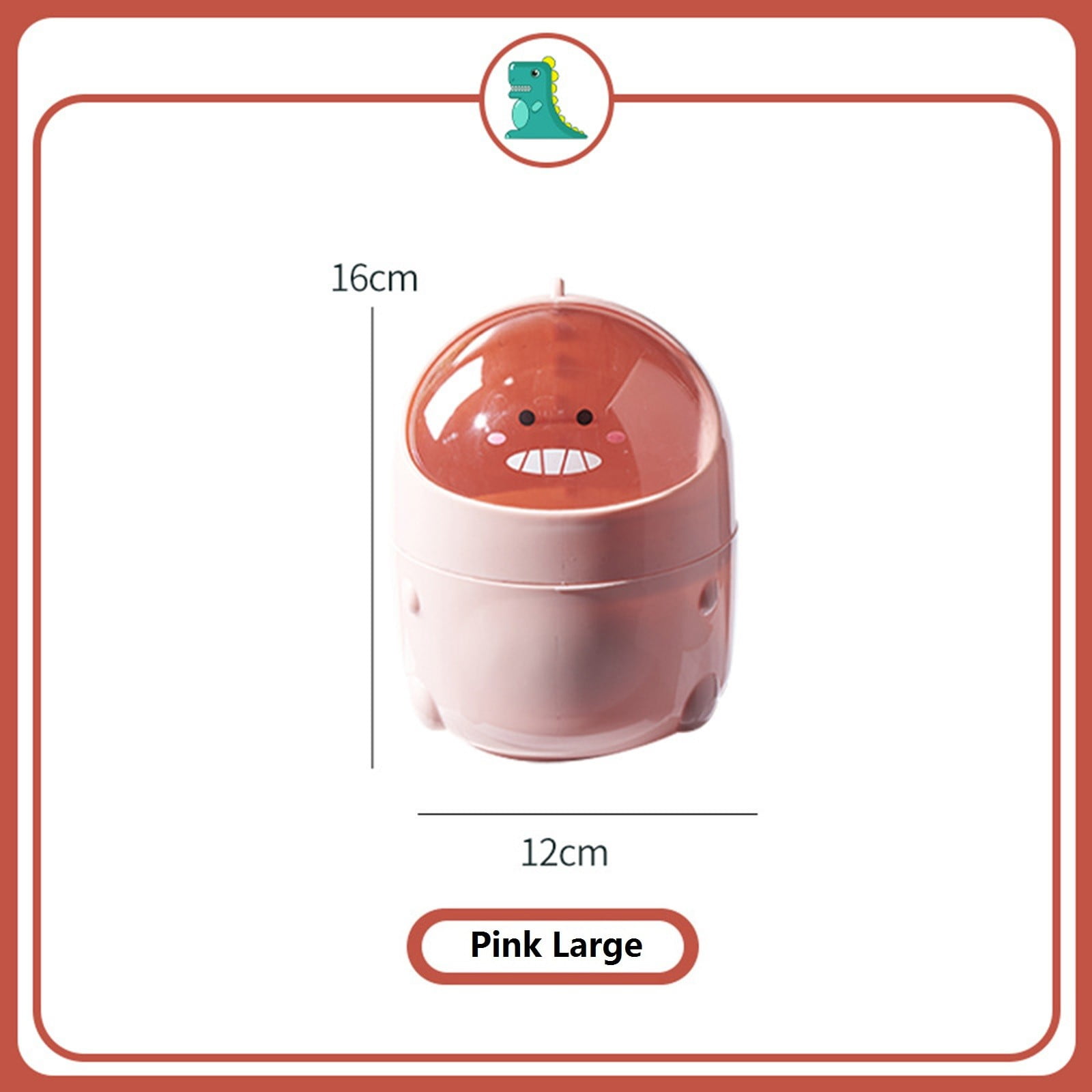 Trash Can with Lid,Small Plastic Trash Can,Smudge Resistant Mini ...