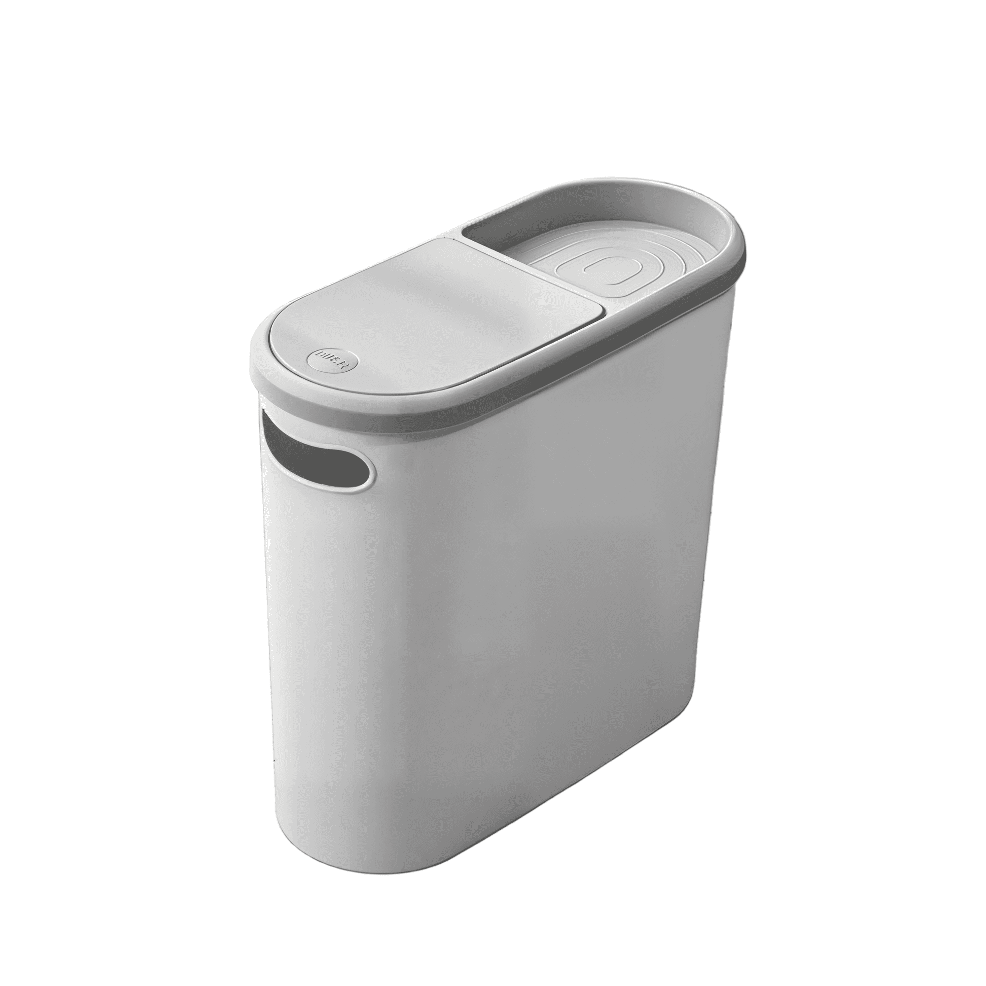 Colacoor Trash Can, Lightweight Bathroom Garbage Can with Lid for ...