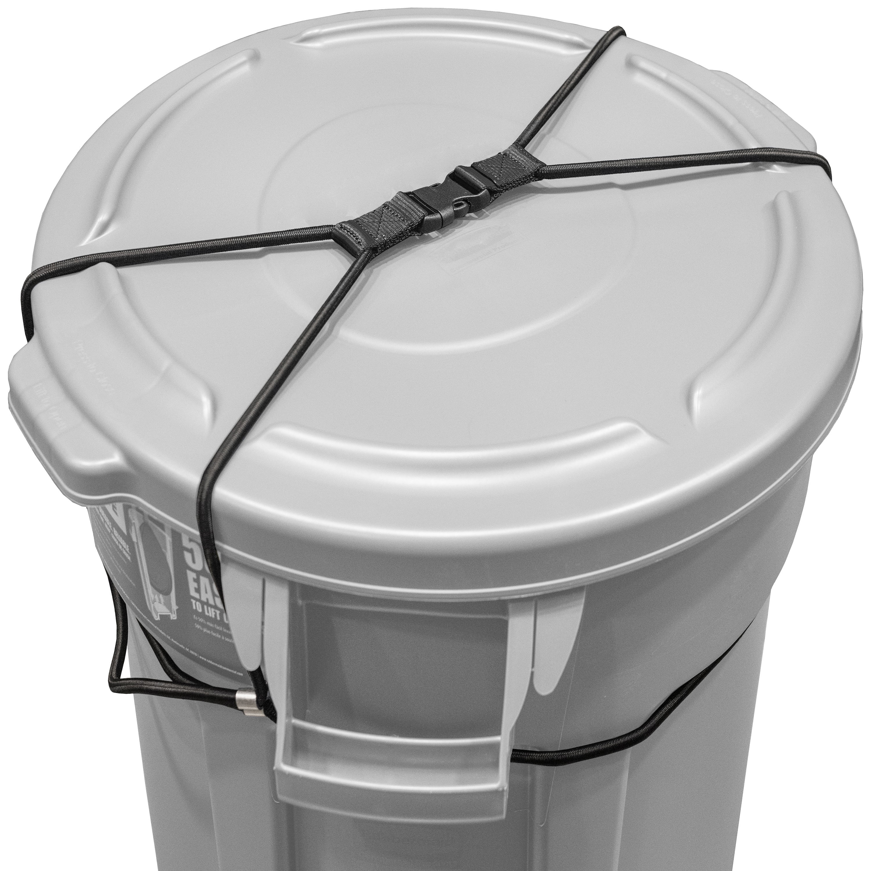 Heavy Duty Trash Can Lock for Animals, Latching Garbage Container with ...