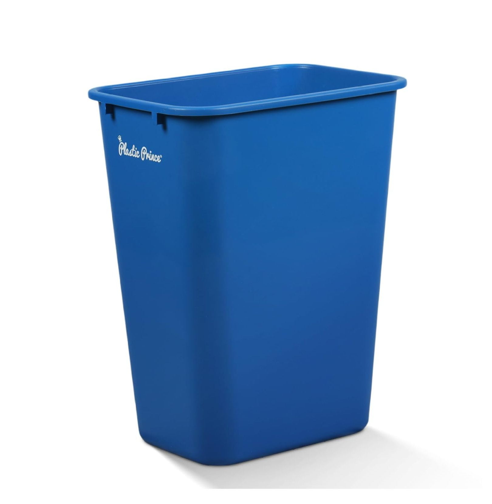 Trash Can, Plastic Rectangular 10 Gallon Wastebasket for Kitchen ...