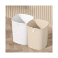 Trash Can, Plastic, Square Without Lid Waste Paper Basket for Home ...