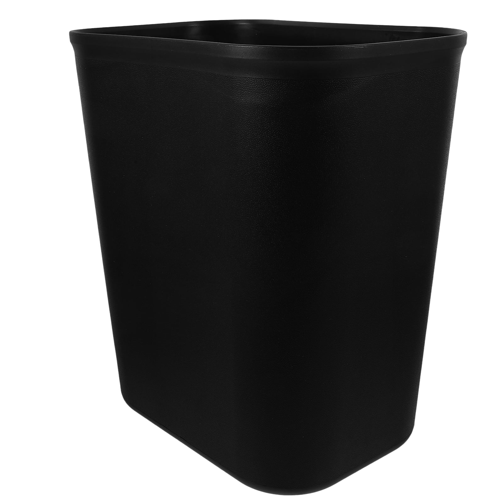 GOOHOCHY Grey Plastic Trash Can for Home Use and Smooth Sides with 14L ...