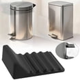 Trash Can Wall Protector - 4 Pcs Silicone Trash Can Bumpers for Square ...