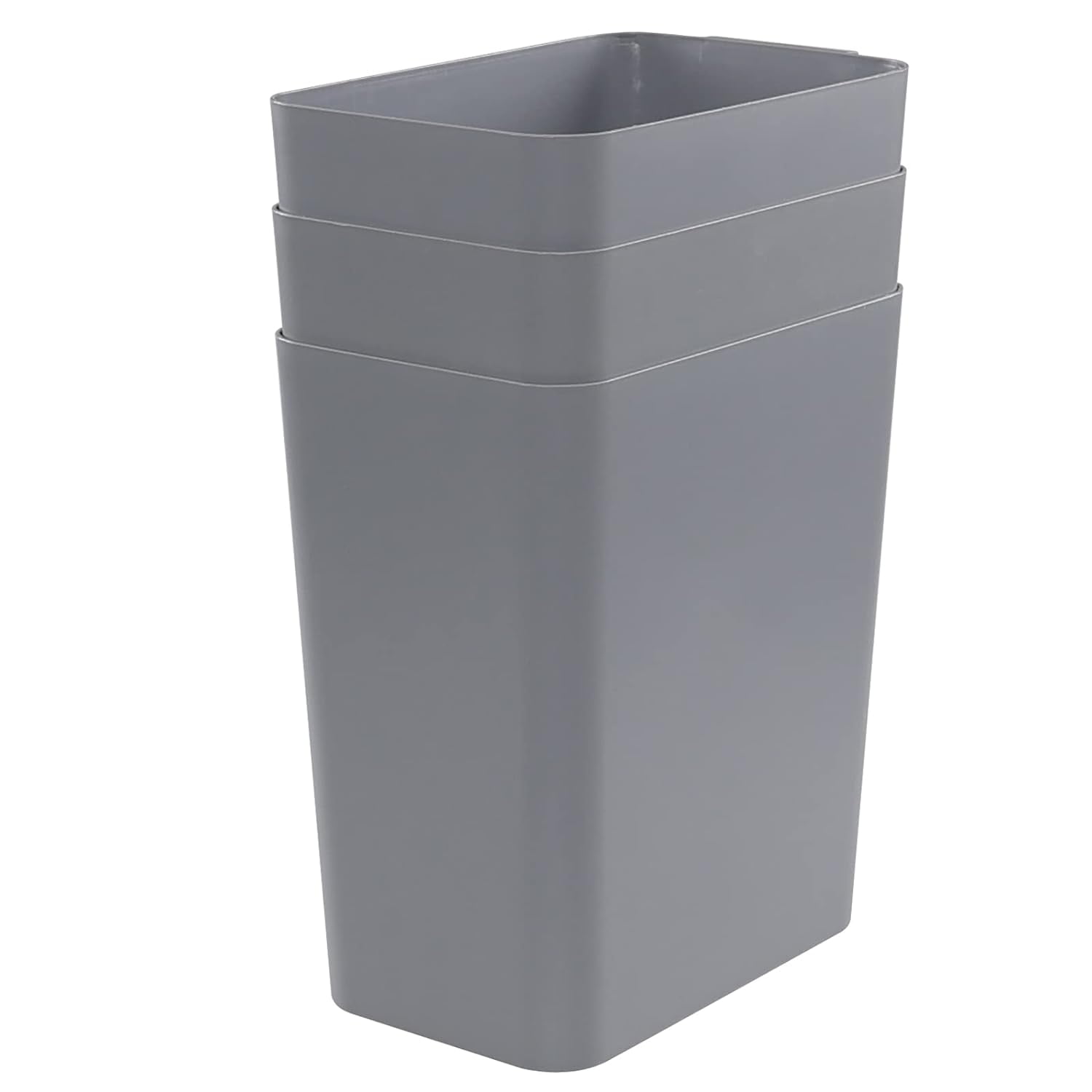 Trash Can,Waste Bin for Under Desk, Kitchen, Home, - Walmart.com