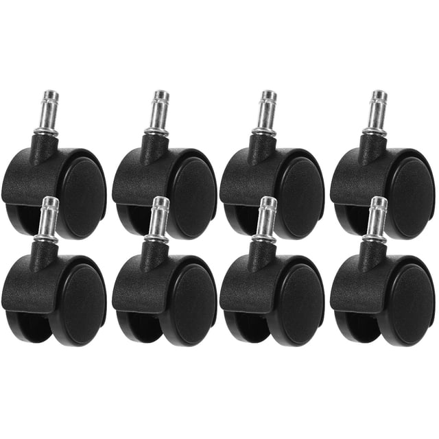 Trash Can Wheels 8 Pcs Mini Caster Casters Garbage Bin Plunger ...