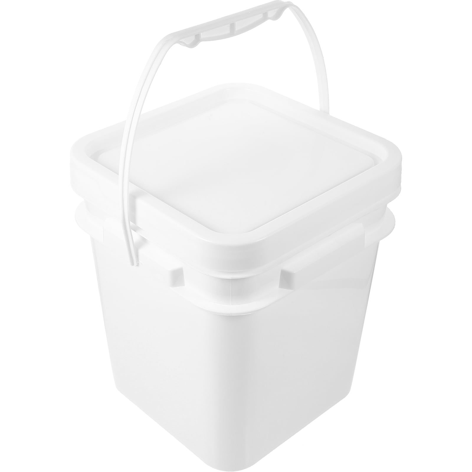 Trash Can with Lid Art Bucket 10 Liter Paint Chemical Packaging ...