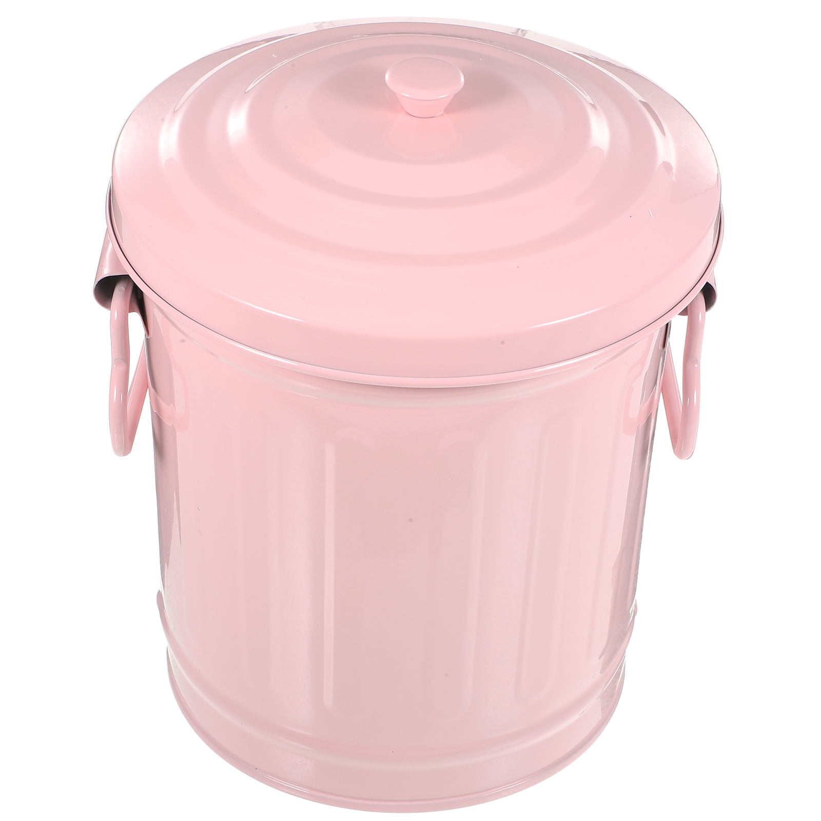 Trash Can with Lid Table Top Waste Container Reusable Bathroom Trash ...