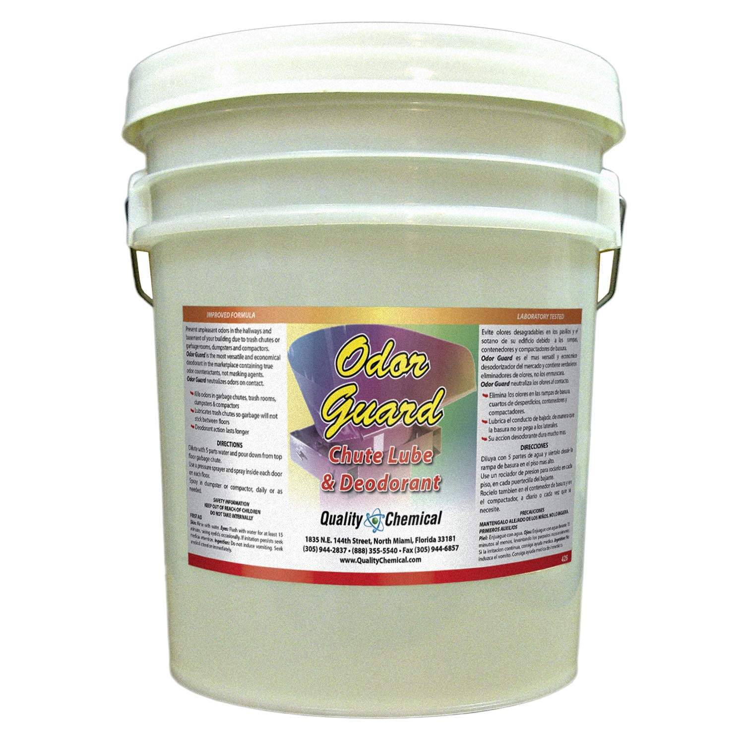 Trash Chute Cleaner and Deodorizer - 5 gallon pail - Walmart.com