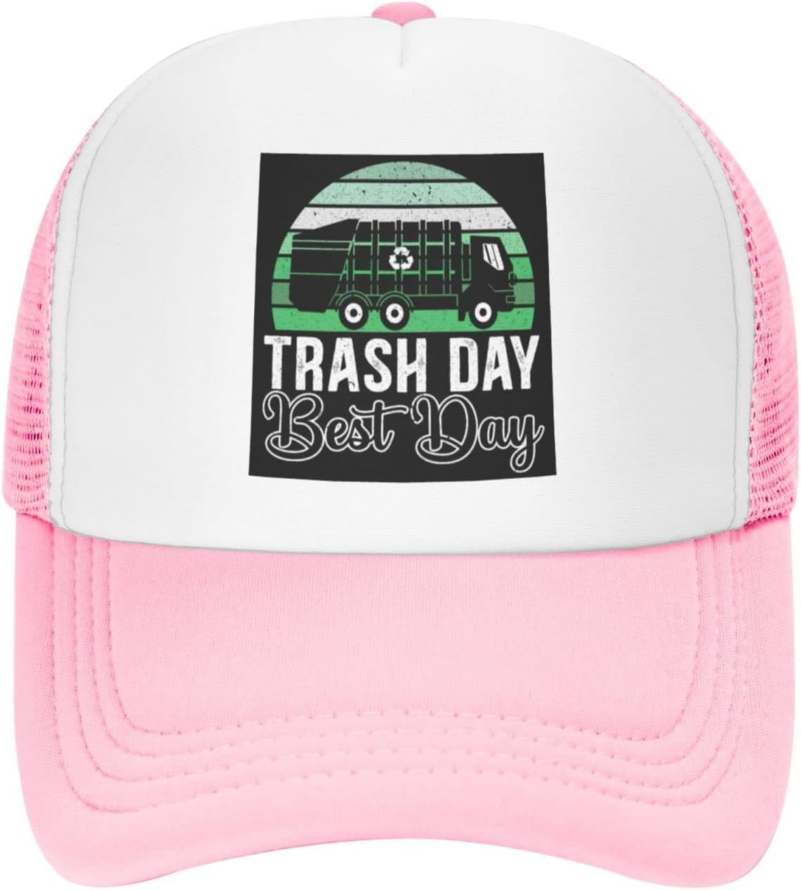 Trash Day Best Day Waste Management Garbage Truck Trucker Hat Beach ...