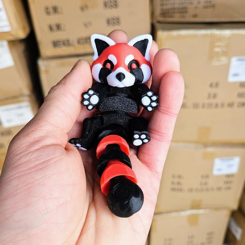 Trash Raccoon, Fox, Panda, Possum, Skunk - 3D Fidget - Collectible ...