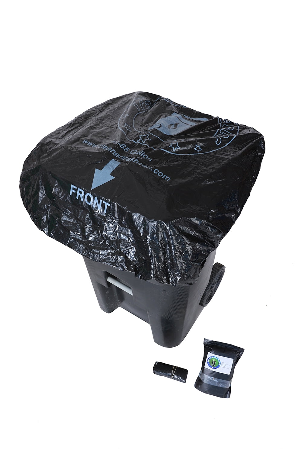 Trash Smell Buster, Outdoor Plastic Garbage Trash Can Covers, Contain ...