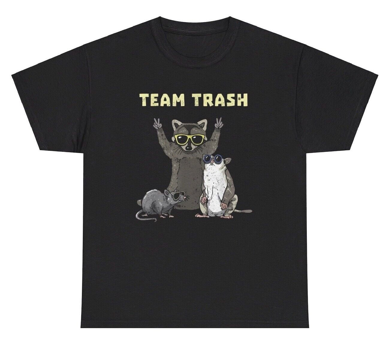 Trash Trash Racoon TShirt Funny Oddly Specific Weirdcore Ironic Cursed ...