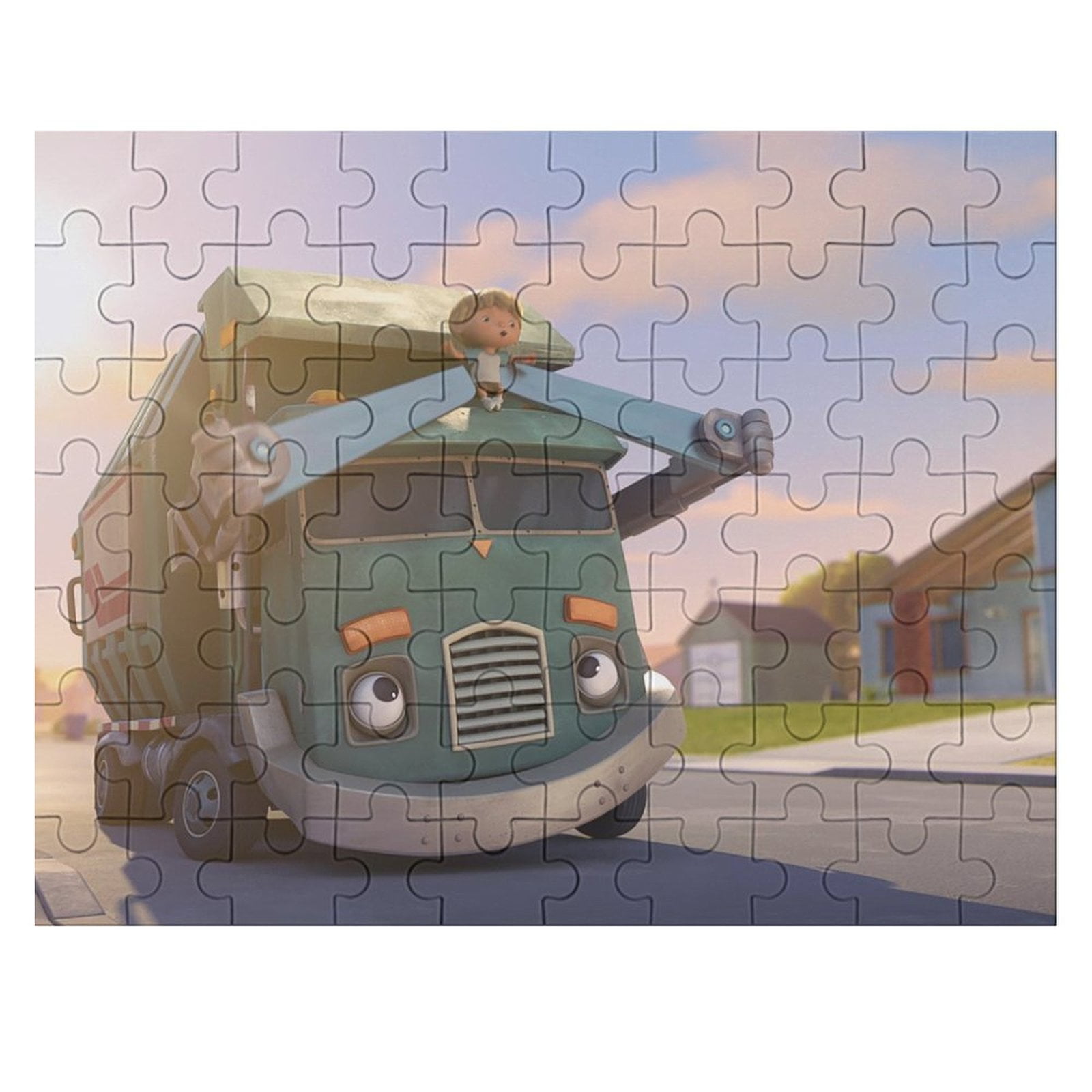 Trash Truck Season Jigsaw Puzzles Interlocking Puzzles Home Decor ...