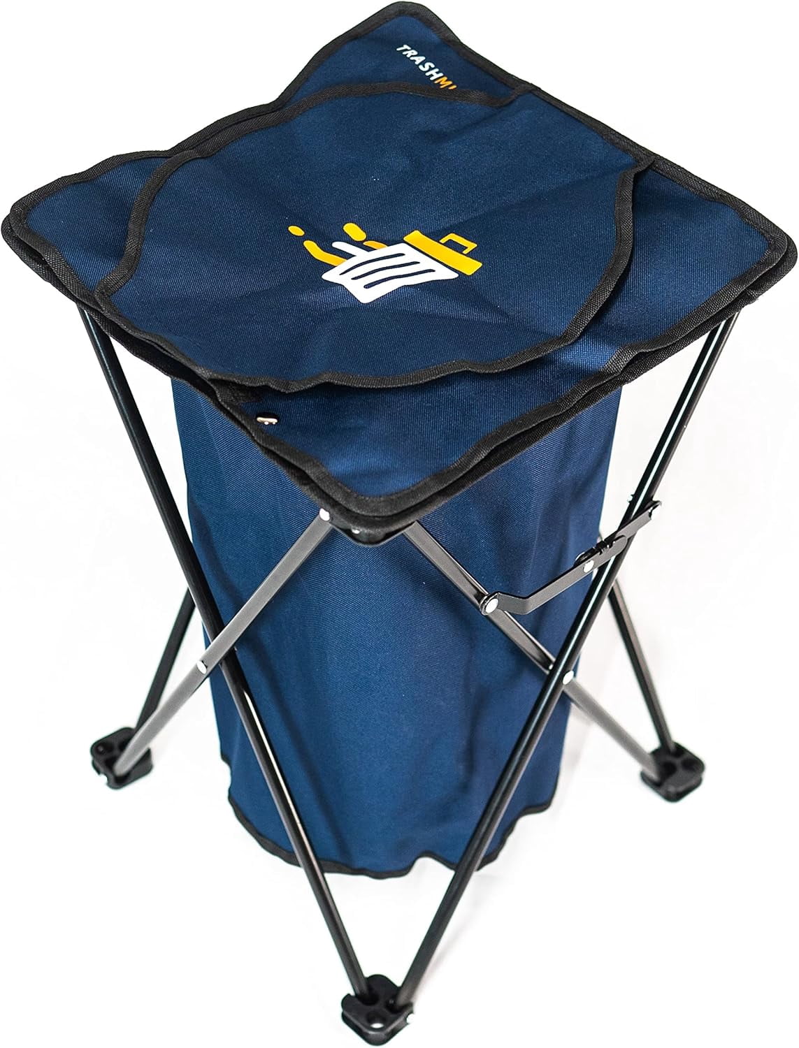 TrashMigo Portable Trash Can - Collapsible, Indoor/Outdoor Trash Bag ...