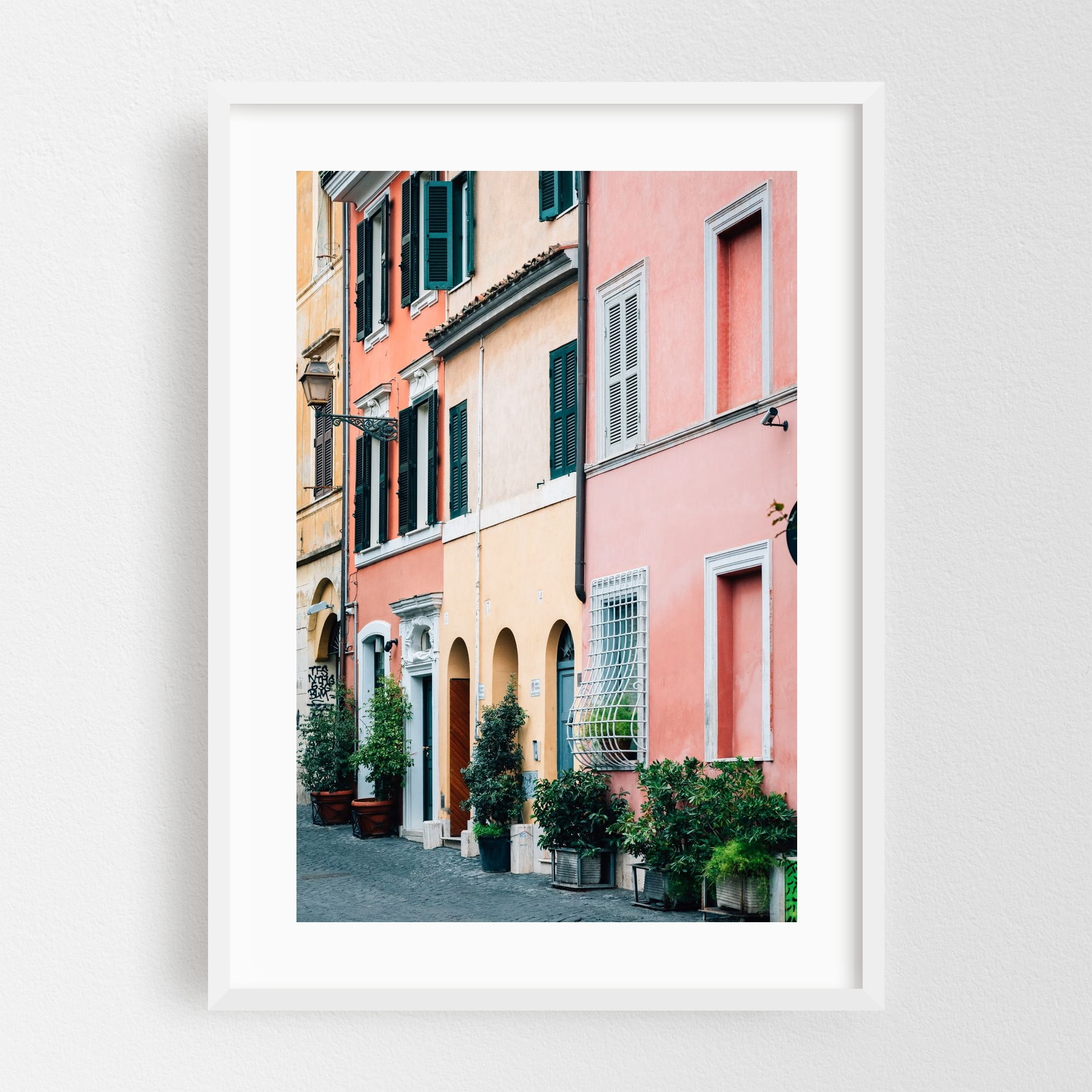Trastevere Pastels - Rome Lazio Italy Photography Architecture Street ...