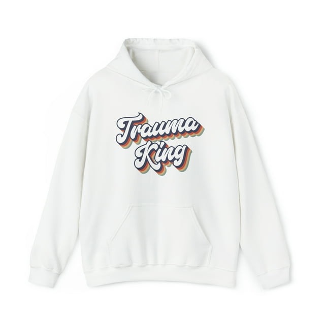 Trauma 1970s Male Nurse EMT Paramedic ER Hoodie, Gifts, Hooded ...