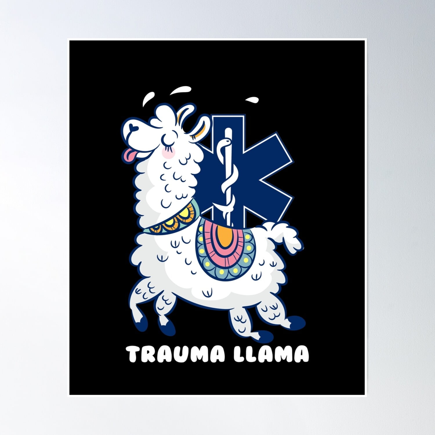 Trauma Llama ,Llama, Nurse, Emt, Paramedic, Trauma, Doctor, Emergency ...