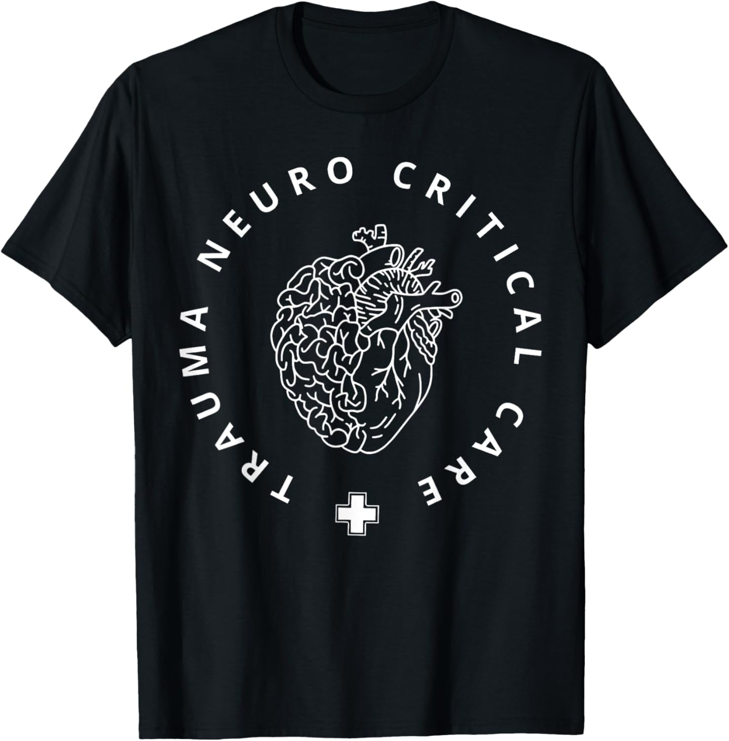 Trauma Neuro Critical Care Neuro Nurse Icu Neurology Nursing T-Shirt ...