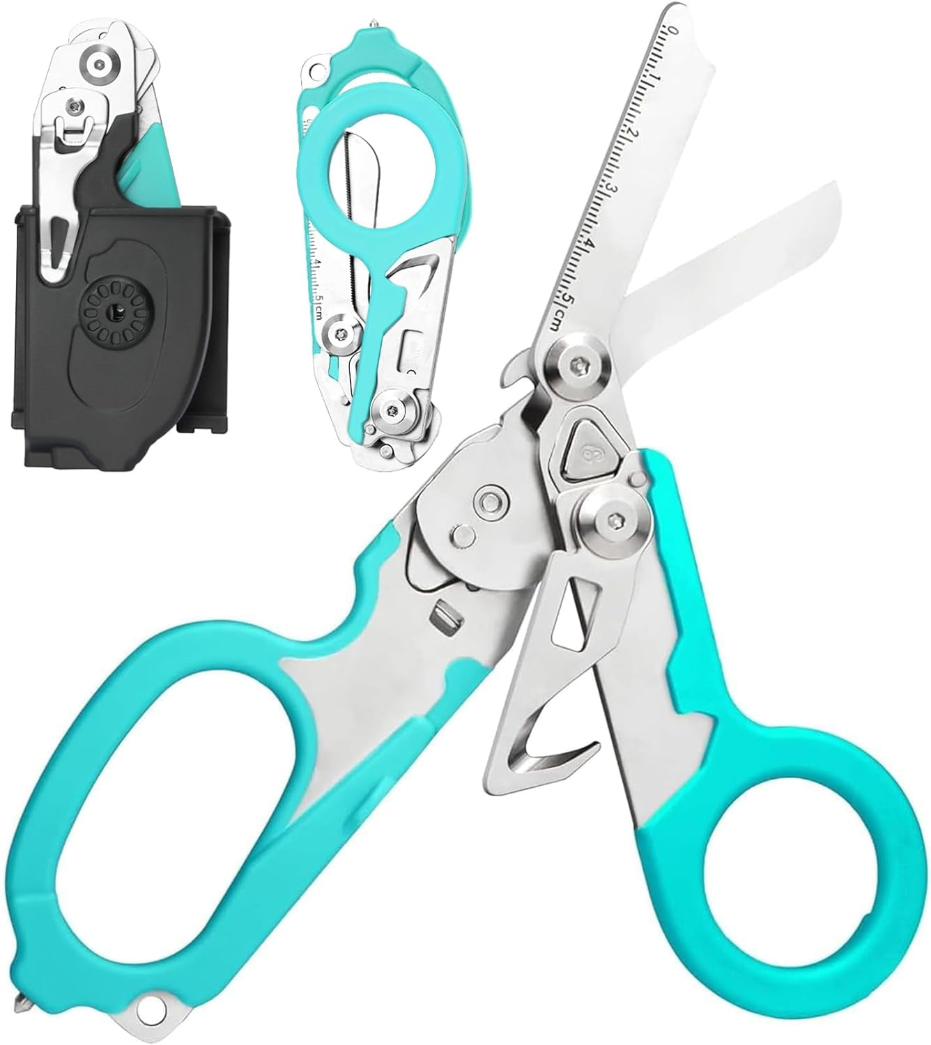 Trauma Shears,6 in-1 Emergency Response Shears with Protective Sheath ...