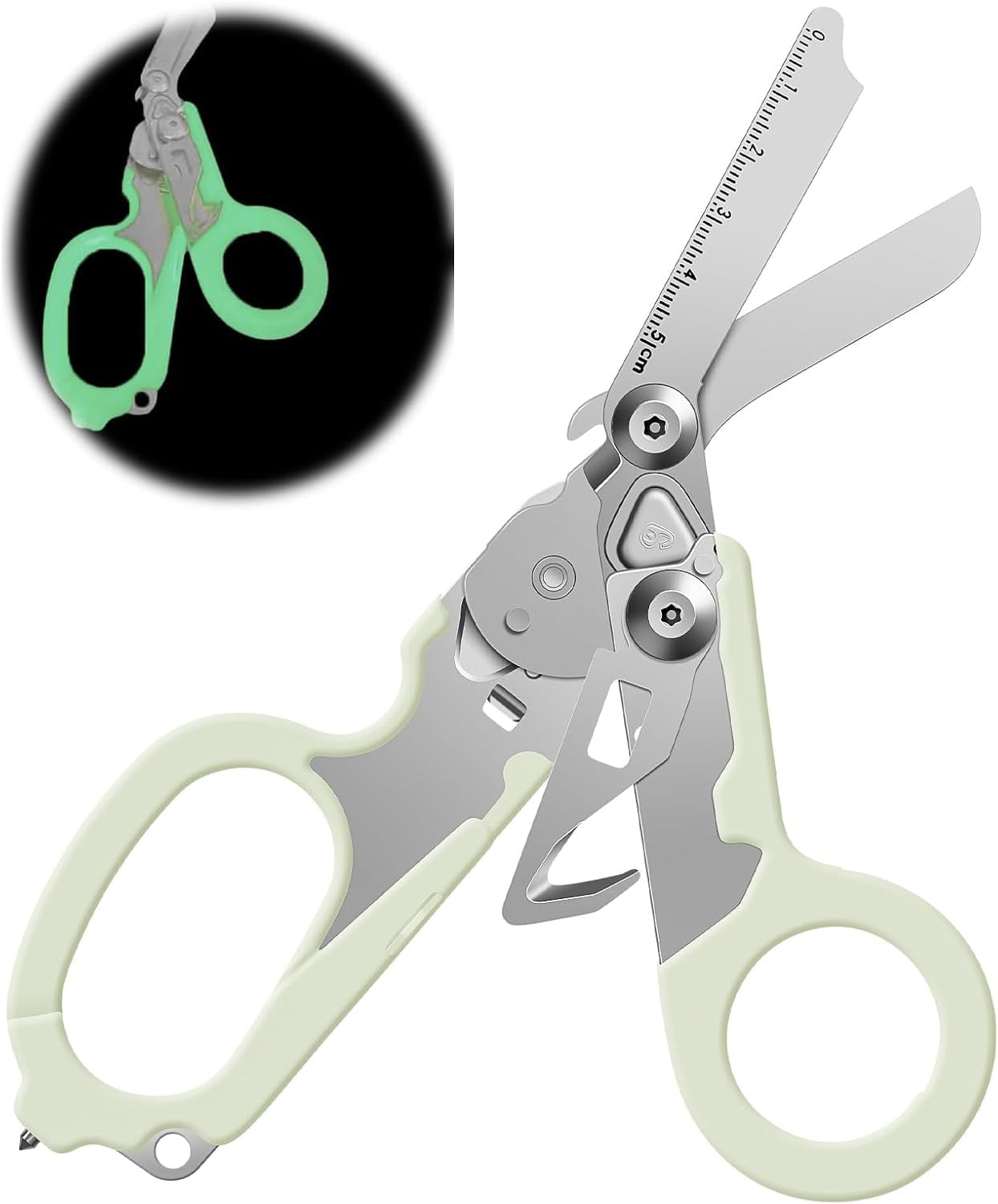 Trauma Shears Emergency Shears with Strap Cutter and Glass Breaker ...