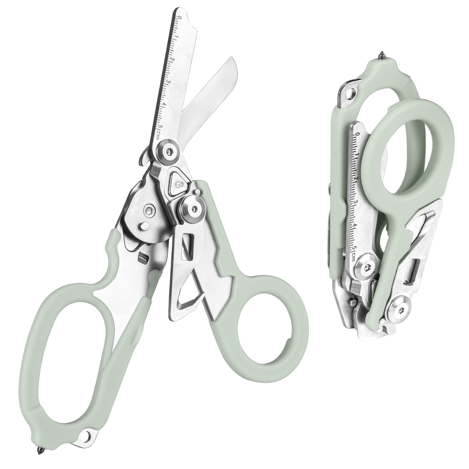 Trauma Shears, Stainless Steel Pocket Scissors Glass Breaker Emergency ...