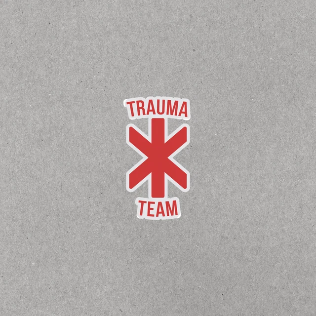 Trauma Team Medical Emergency Response Unit Sticker Decalphone Decal ...