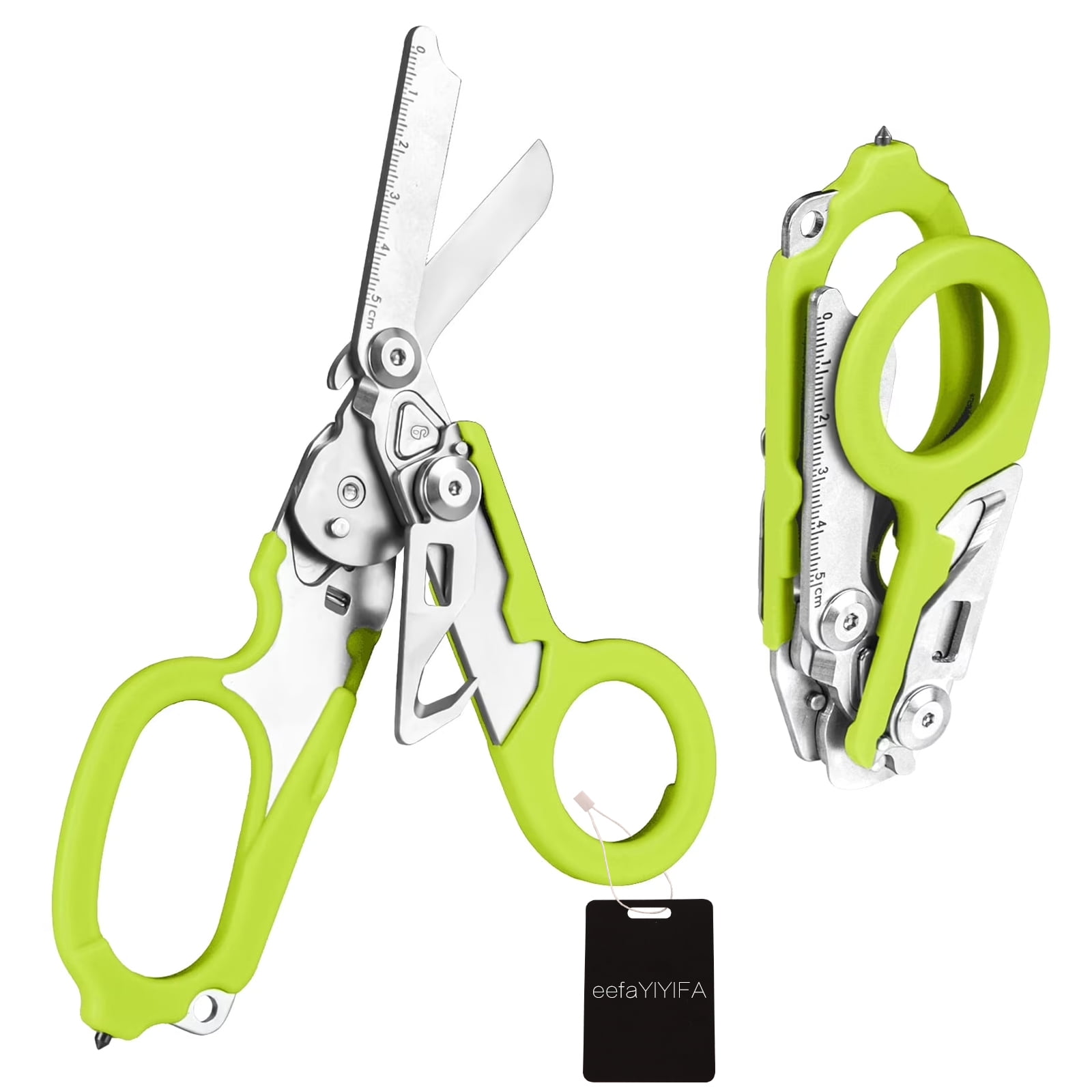 Trauma scissors, 6-in-1 emergency response scissors with protective ...