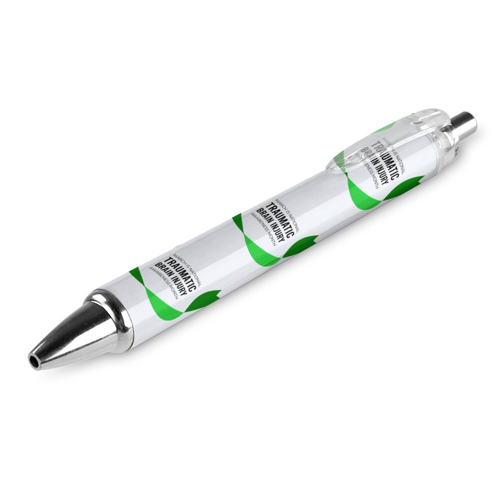 Traumatic Brain Injury Awareness Month Ballpoint Pen Retractable Pens ...