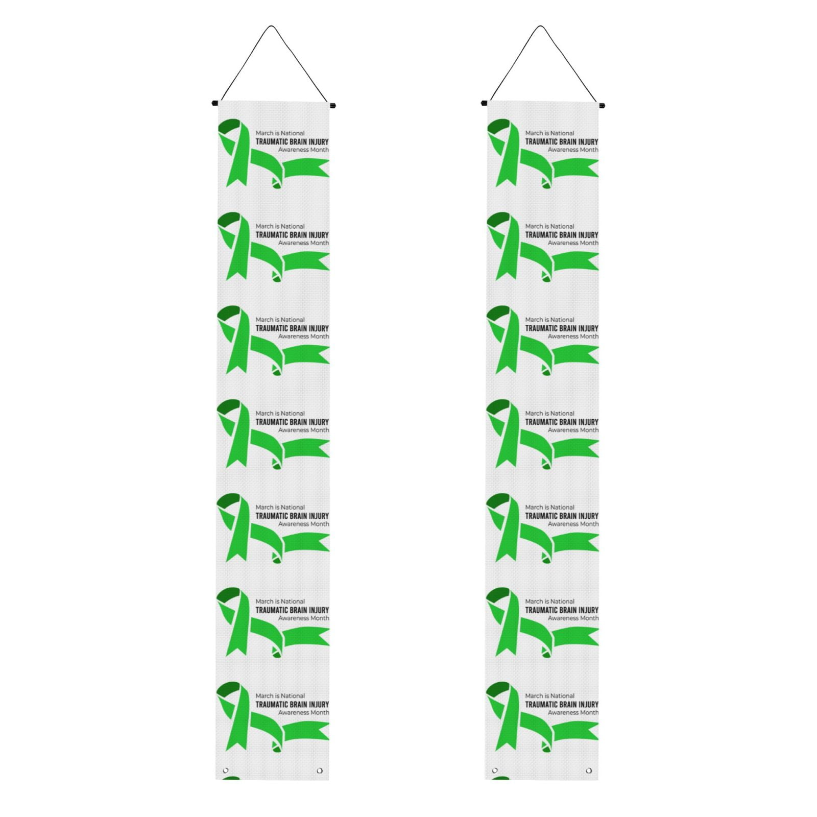 Traumatic Brain Injury Awareness Month Door Banner Decor Porch Banner ...